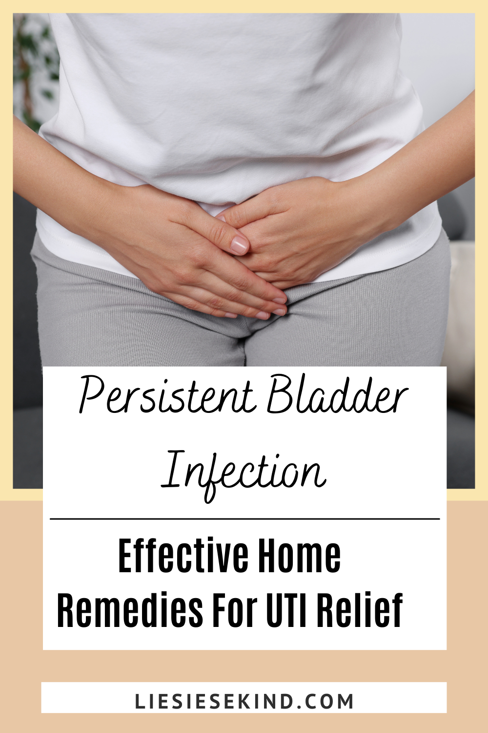 Persistent Bladder Infection: Effective Home Remedies